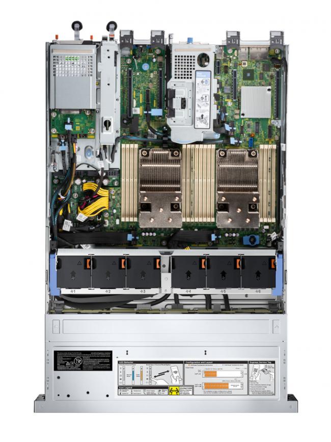 2U Rackmount Dell Poweredge Server EMC R750xs Storage Server 12