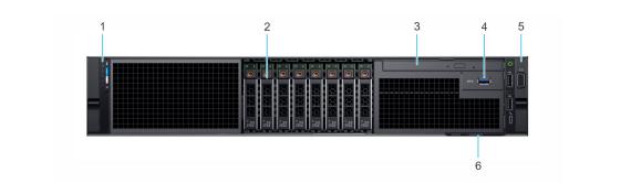 2U Rackmount GPU Dell Poweredge Server EMC Poweredge R840 Rack Server 1