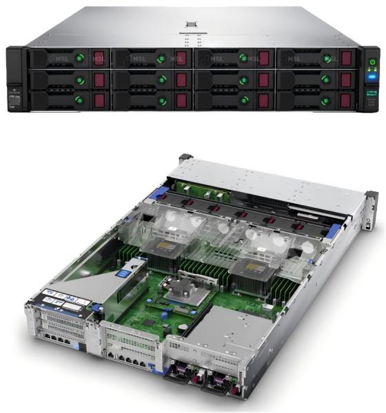 Quality 3TB DDR4 HPE ProLiant Server DL380 GEN10 12SFF 10GbE 25GbE for sale