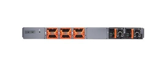 2x100GB QSFP28 Gigabit Ethernet Juniper Router Chasis MX204-HW-BASE, que también incluye un sistema de transmisión por cable de 2 GB