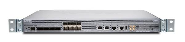 2x100GB QSFP28 Gigabit Ethernet Juniper Router Chasis MX204-HW-BASE, que también incluye un sistema de transmisión por cable de 2 GB
