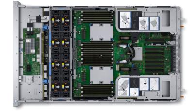 中国 Dell PowerEdge R940 4ソケット 3U ラック サーバー 48 DDR4 DIMM スロット 販売のため