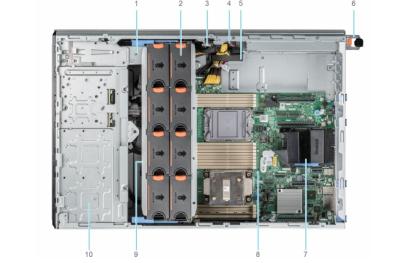 China Dell PowerEdge T550 Tower Server mit 16 DDR4 DIMM-Slots zu verkaufen
