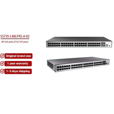 Κίνα Διακόπτης δικτύου Gigabit Hot Sale 48*10/100/1000BASE-T Ports, 4*1GE SFP S5735-L48LP4S-A-V2 προς πώληση