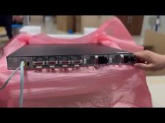 2x100GB QSFP28 Gigabit Ethernet Juniper Router Chassis MX204-HW-BASE