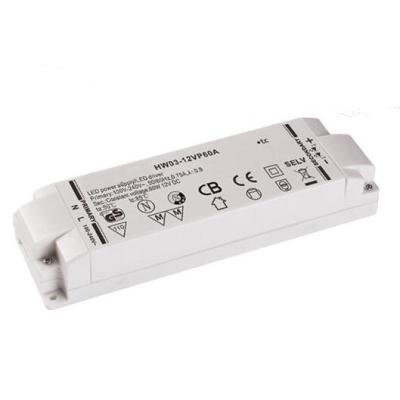 China Constant Voltage Led Light Power Supply 60W 12V/24V High Power 166x50x32mm Size for sale