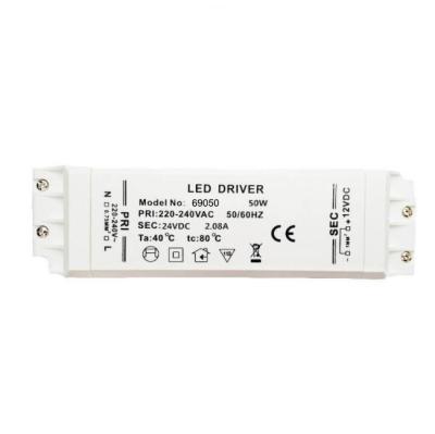 China Led Downlight High PF 50W 12V LED Driver Fireproof GS CB CE Approval for sale