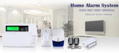 Cina LCD Display Touch Keypad GSM SMS House Alarm System with 30 wireless zone in vendita