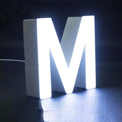 Китай Outdoor door advertising signs acrylic character resin stainless steel door signature signature outdoor neon lantern продается
