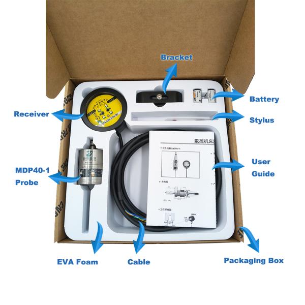 Quality MDP40 High Accuracy Wireless CNC Touch Probe 3D Edge Finder Measuring Sensor Kit for sale