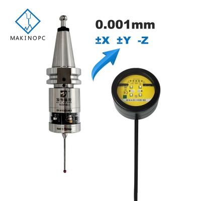 China Makinopc MDP40-1 Stainless Steel Infrared Transmission Touch Probe with 0.001mm Accuracy for CNC Machining Centers for sale