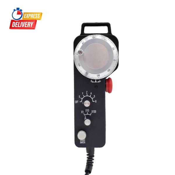 Quality Fanuc New Generation 6 Axis Electronic Handwheel with Emergency Stop Reset MPG Pendant Pulse Generator for CNC Machine System for sale