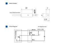 China Normally Open and Normally Closed Current Increase Sensor Wire Accessories for sale