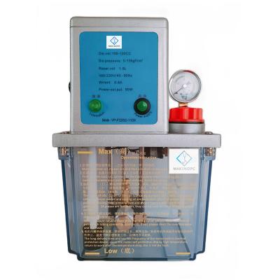 China Makinopc YP-F2202 1.5L Digital Automatic Lubricating Oil Pump System for CNC Milling Machine Tool 24V/110V/220V 25W/80W Power for sale