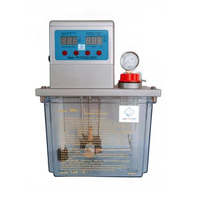 China YP-F2232 3L Digit Panel Display Electromagnetic Oil Pump Electric Lubricator Gear 24V/110V/220V 25W/80W for Lathe Centralized for sale