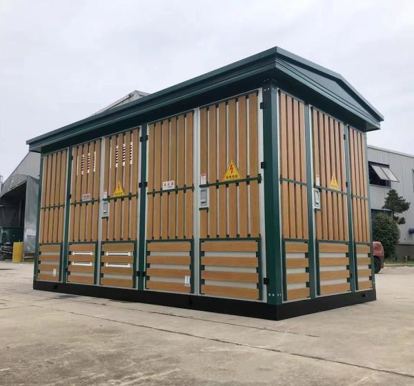 Quality Compact Box Type Transformer Substation 35kv 1250KVA Rain Proof Electrical Equipment for sale
