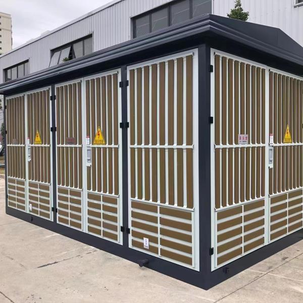 Quality 10KV 35KV Outdoor Rain Protection Box Type Substation 500kva 630kva 800kva 1250kva for sale