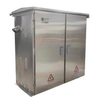 China Electrical Iron Low Voltage Distribution Box Double Door Waterproof Electrical Box for sale