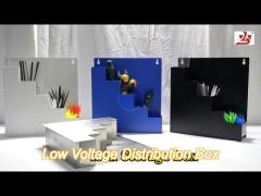 blue industrial metal iron storage box cable ties organizer box for german market