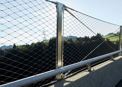 Китай Подгонянное 2,0 отверстие сетки 80*80 Mm кабеля балюстрады Mm продается