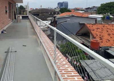 China Grenzmauer-Architekturdraht Mesh With Ferrule Rope 2,5 Millimeter Draht- zu verkaufen
