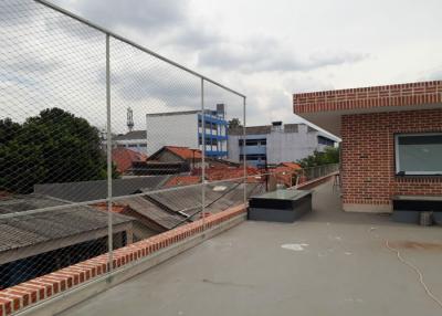 China Grenzmauer-Architekturdraht Mesh With Ferrule Rope 2,5 Millimeter Draht- zu verkaufen
