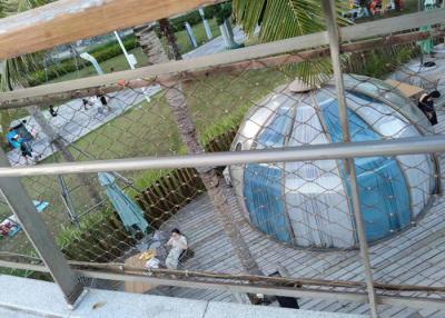 Китай 316 x клонит гибкое плетение безопасности с Infill балюстрады 2,0 Mm провода 60x60 MM продается