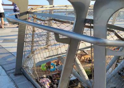 Китай Провод 60X60 MM сетки 2.0mm кабеля нержавеющей стали предохранения от безопасности SS304 гибкий продается