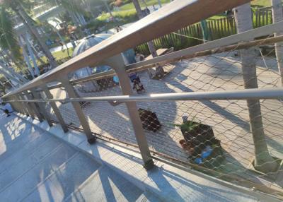 Китай Плетение безопасности лестницы SS304 с пряжкой гибкости 2,0 отверстие провода 50x50 MM MM продается