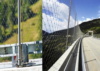 China Red de cable de acero inoxidable 304 316 con virola de alambre de 2,0 mm en venta