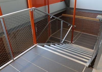 China Roestwerende trap RVS touwgaas 50 x 50 mm gat Te koop