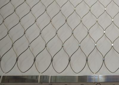 중국 깃봉 밧줄 메시 Ss304를 가진 스테인리스 계단 그물세공 2.0 Mm 철사 판매용