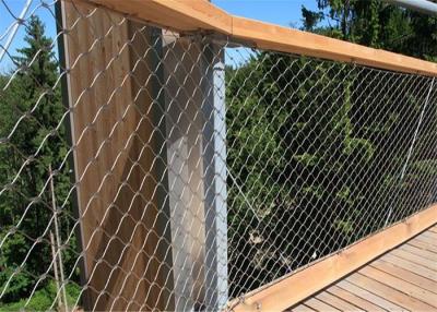 Китай Сетка загородки веревочки провода предохранения Sus304 падения ловя сетью корозию 2.0mm анти- продается