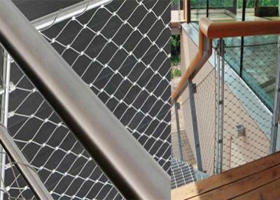 Китай плетение сетки кабеля нержавеющей стали 0.5m-30m гибкое для лестниц rustproof продается