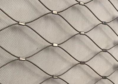 China Customized Architectural Rope Mesh 316 Inox Stainless Steel Cable Mesh SUS316 for sale