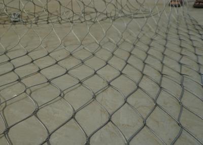 Китай Сетка кабеля Ferrule Ss 304 с рамкой подгоняла анти- ржавчину для пограничной стены продается