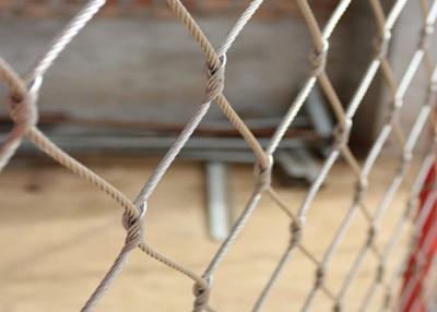China Stainless Steel Zoo Enclosure Aviary Wire Netting 1m Roll Width Anti Rust for sale