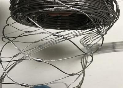 中国 316 動物園 ワイヤー メッシュ ステンレス スチール ワイヤー フィクチャー 投光灯のための 落下安全ネット 販売のため