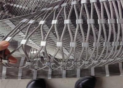 China 316 malla de cable de acero inoxidable de tejido flexible para aviario de aves en venta