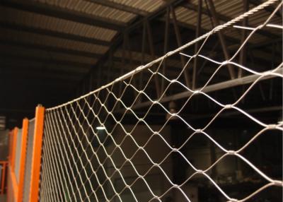 China Flexible 1.6mm Architectural Wire Mesh , Stainless Steel Wire Rope Mesh For Building for sale