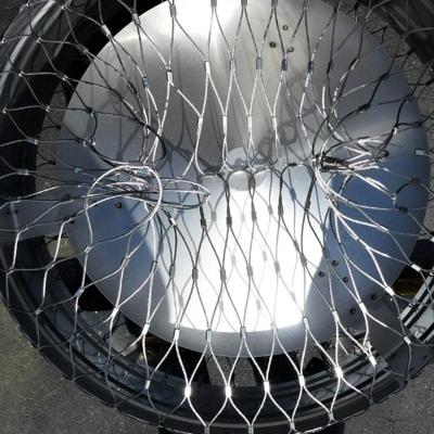 中国 316 ステンレス鋼ケーブル 安全網 クレーン 投光灯 落下防止網 販売のため