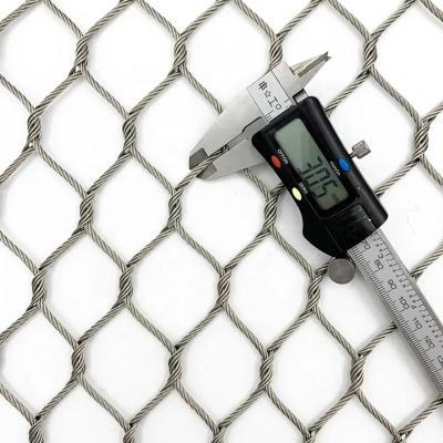 中国 316 316l 鳥の巣のための不鋼鉄の柔軟なワイヤ網網 販売のため
