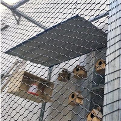 中国 2mm 手織りステンレス鋼306lワイヤロープ網 動物園のフェンス網 販売のため