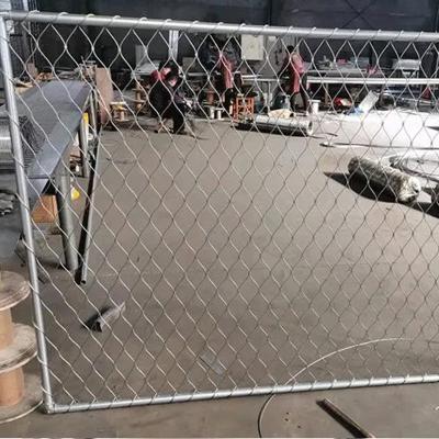 中国 ステンレス鋼鉄のワイヤー編みフェルル 柔軟なフェンスネット 7x7 または7x19 販売のため