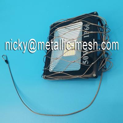 China SS 316 Cable Safety Net Anti Drop Prevention Net For Lights / Camera / Speakers for sale