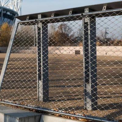 China 7x19 Stainless Steel Bird Aviary Net - Diamond Protection Mesh for Zoo Enclosures for sale