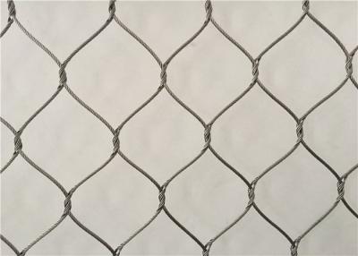 China Monkey tiger enclosure mesh zoo Animal enclosure mesh netting ferruled cable netting mesh for sale