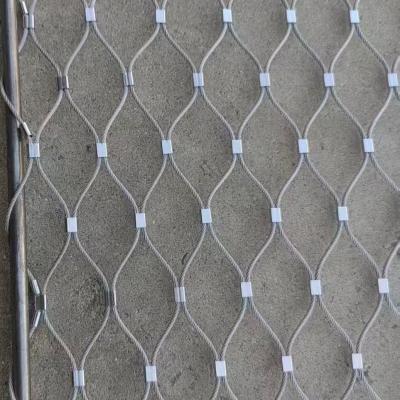 China Stairway Falling Curing Stainless Steel Wire Cable Rope  Net For Handrail for sale