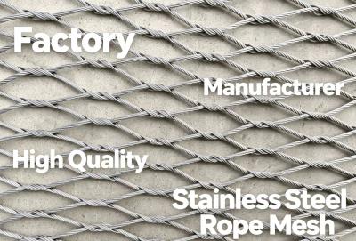 China Customized Height animal rope mesh strong flexible netting for sale