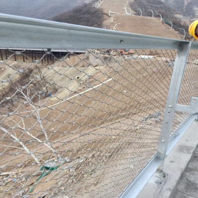 중국 주문 깃봉 유형 가동 가능한 SS316 철사 밧줄 메시 7 X 7 판매용